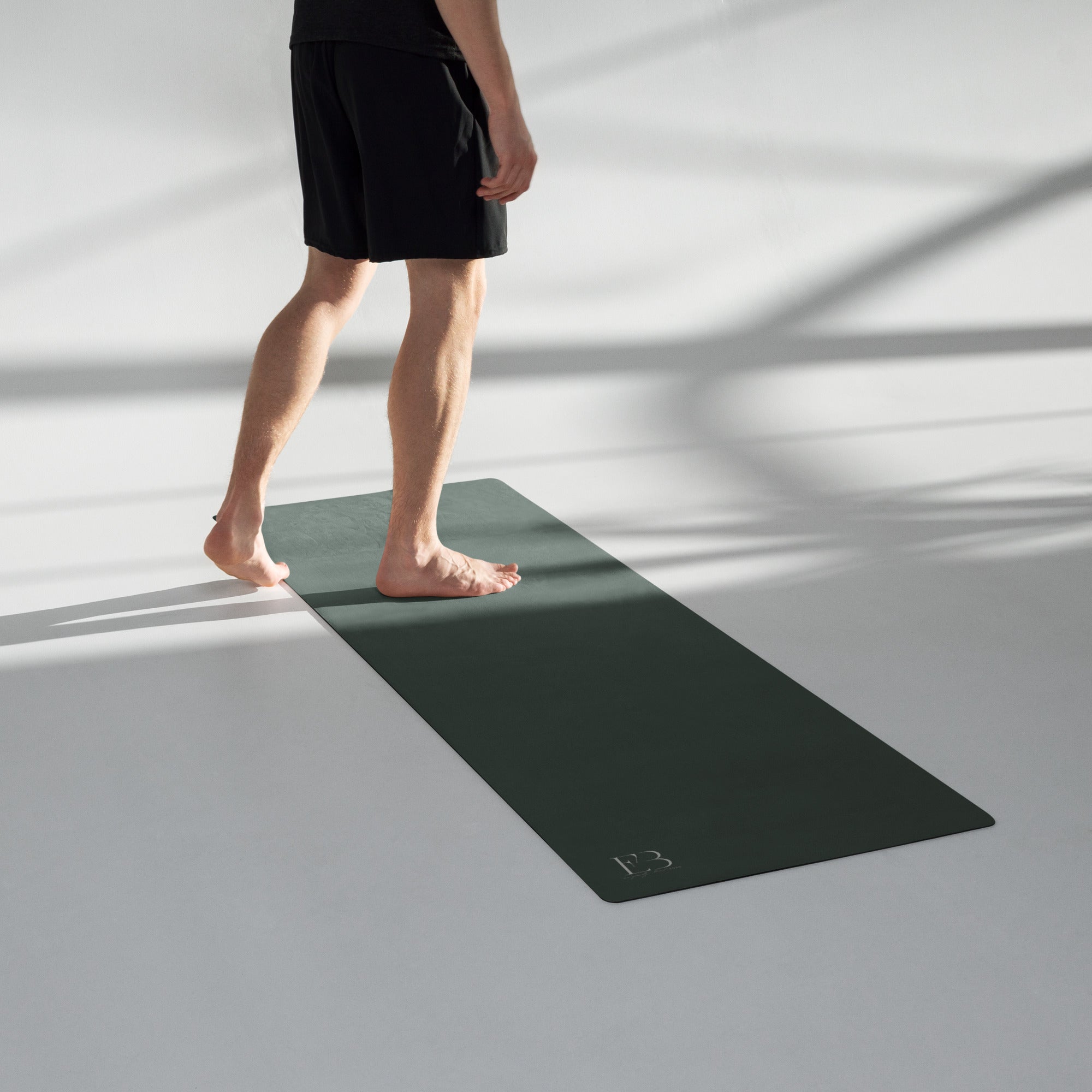 Solid Cypress Natural Rubber Yoga Mat | Eco Black – Eco Black